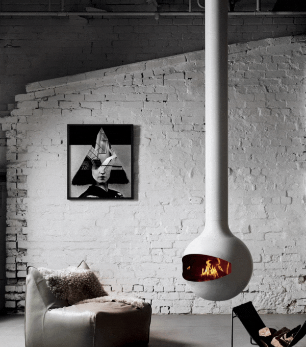 Bathyscafocus Holographic - Designer Fireplace - Caleo Ltd